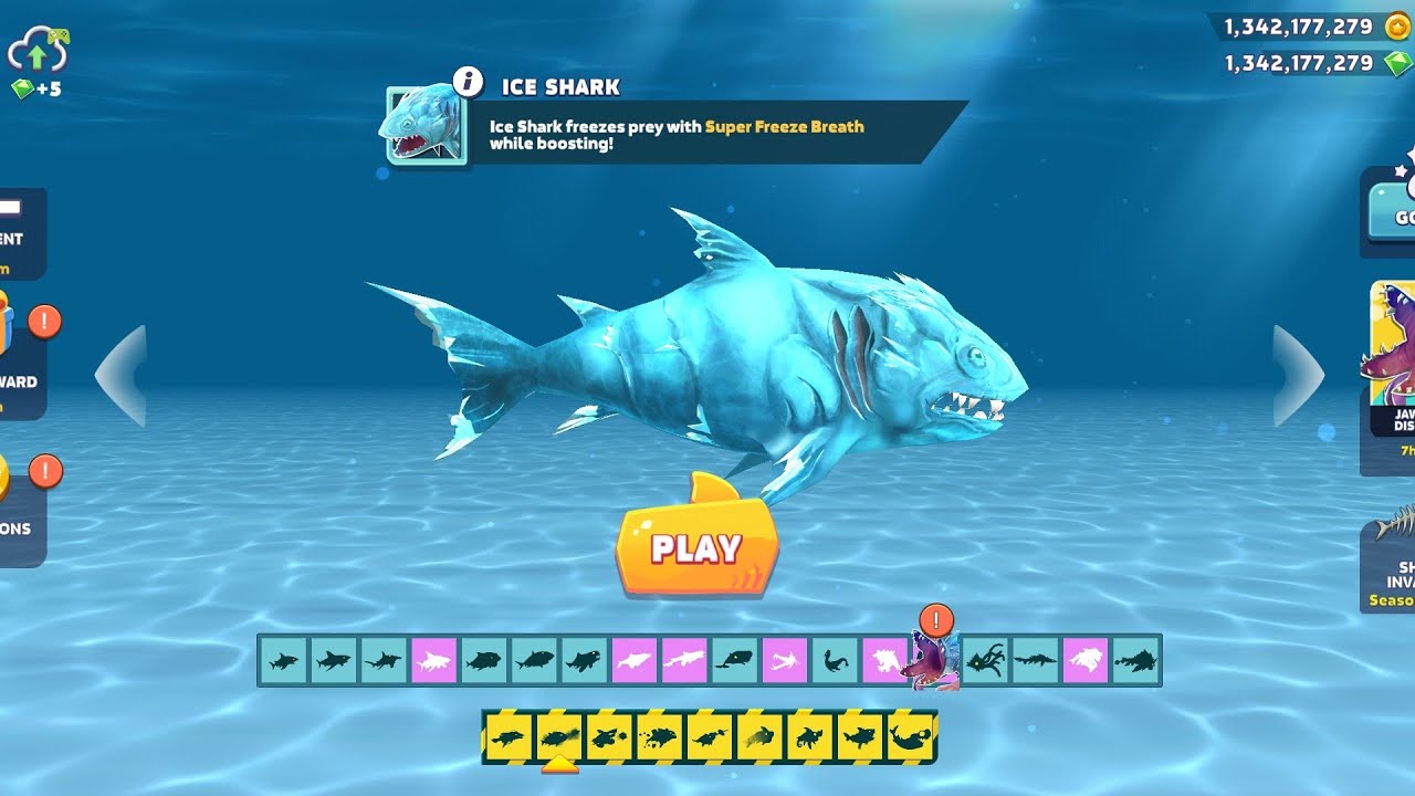 Ice Shark In Hungry Shark Evolution ।। VikramTimeToPlay - YouTube