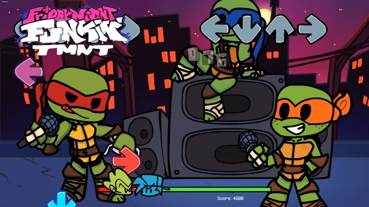TMNT Meets FNF - Friday Night Funkin Mod - YouTube
