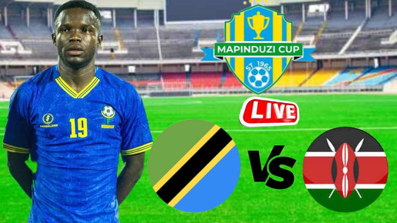 🚨LIVE : TANZANIA BARA 0 VS 1 KENYA, , KOMBE LA MAPINDUZI 2025 - YouTube