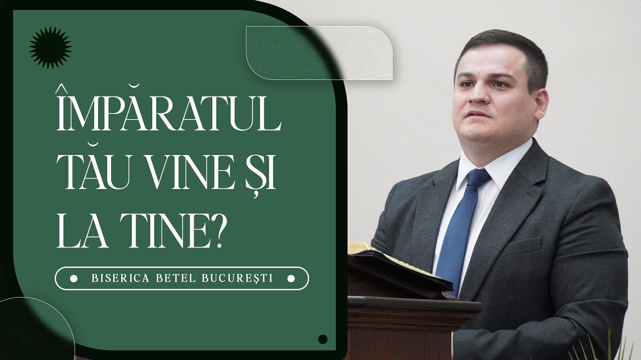 Alex Ivan - Împăratul tău vine și la tine? | 28 Aprilie 2024 | Biserica ...