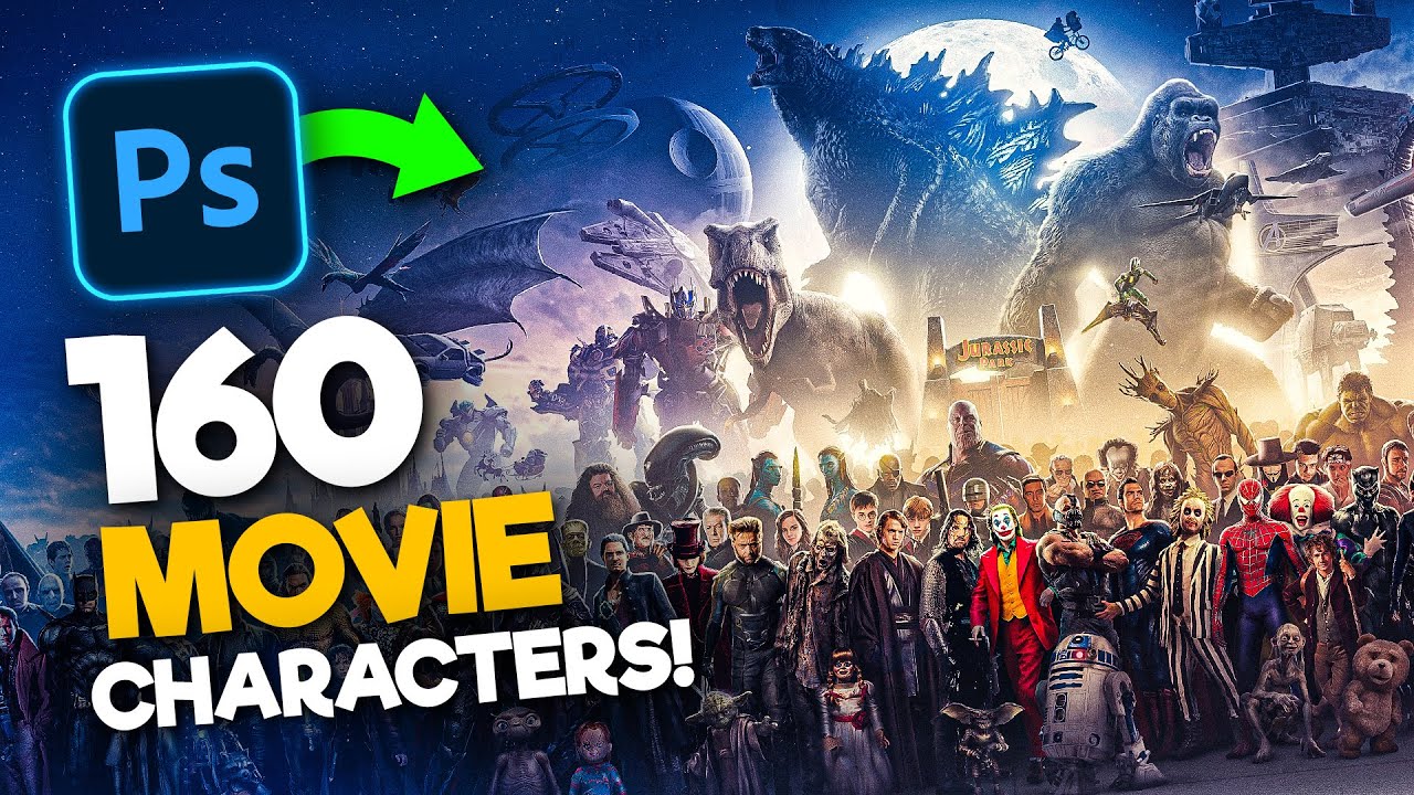 Making the Ultimate MULTIVERSE Wallpaper! (Photoshop) - YouTube