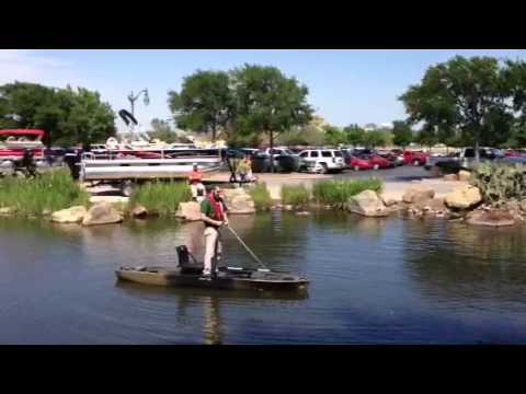 Bass Pro Shops Ascend FS128T Kayak Demo - Dean Brown - YouTube