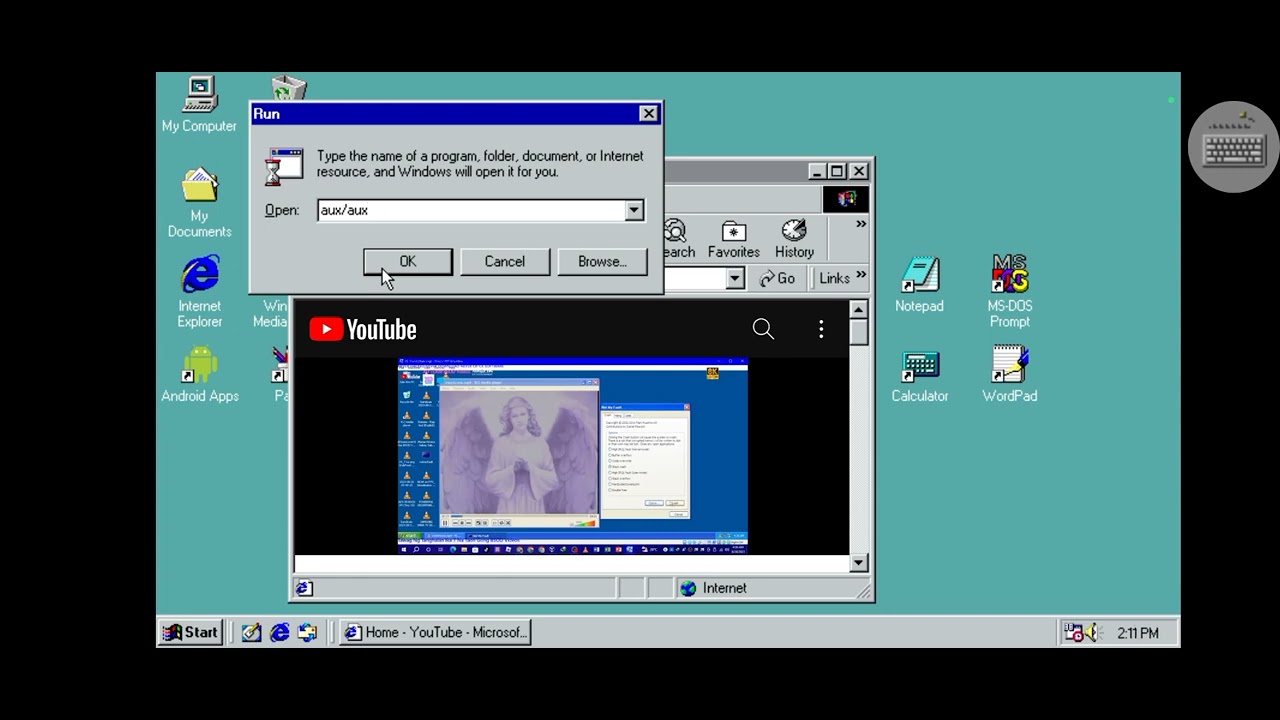 Windows 98 BSOD 2774 - YouTube