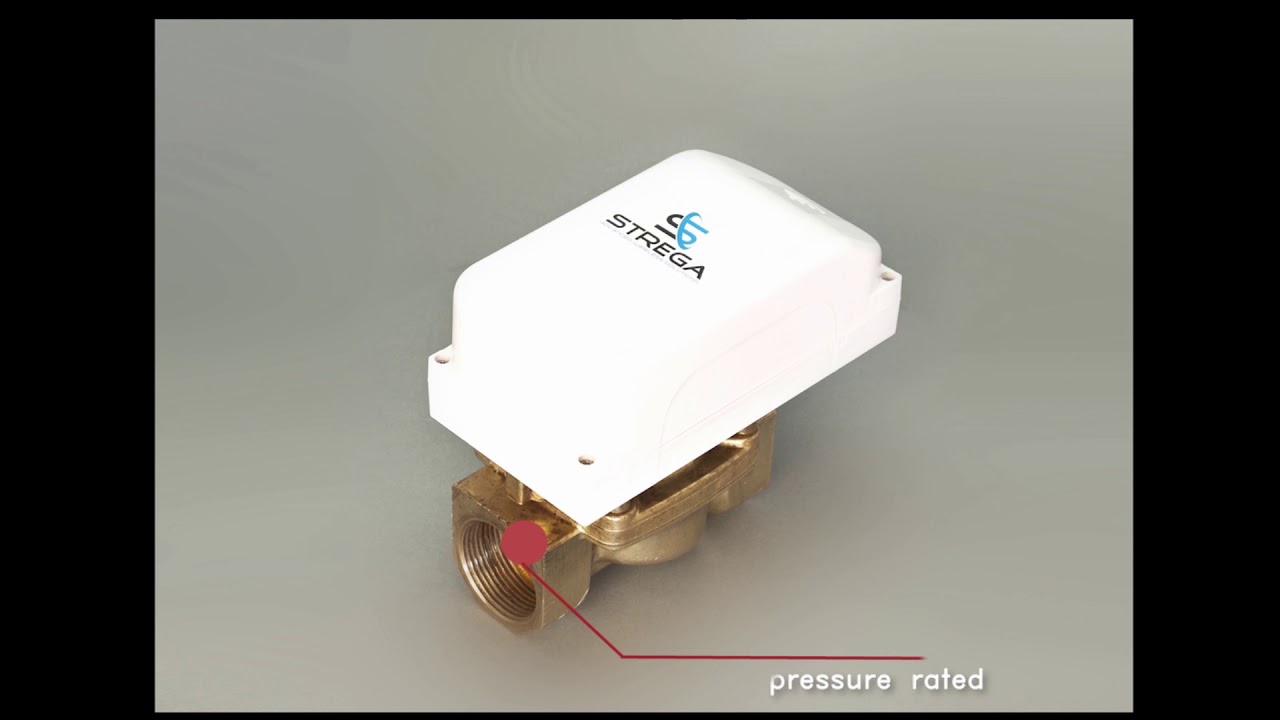 STREGA LoRaWAN Smart-Valve 360° packshot - YouTube