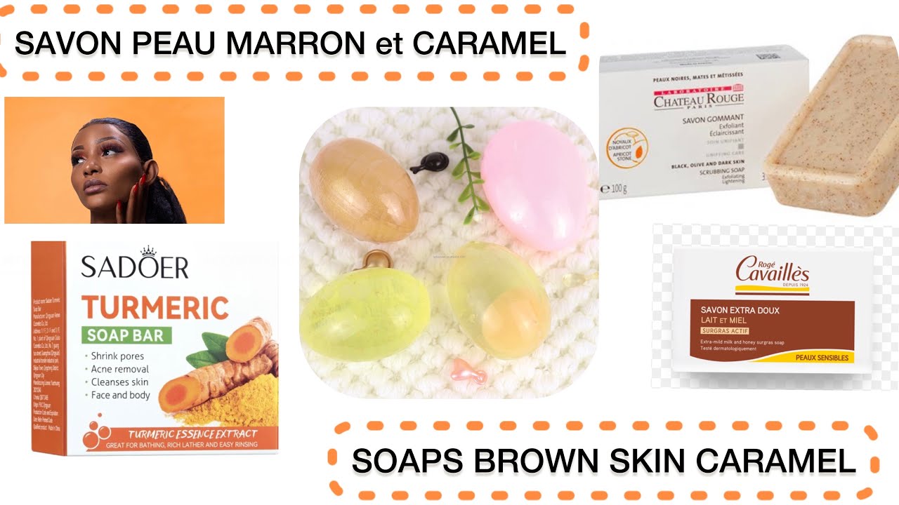 SAVON PEAU MARRON et CARAMEL PROPRE 🎄🥰 - YouTube