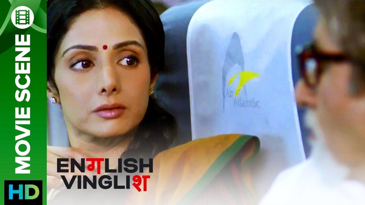 Amitabh Bachchan helps Sridevi | Movie Scene | English Vinglish - YouTube