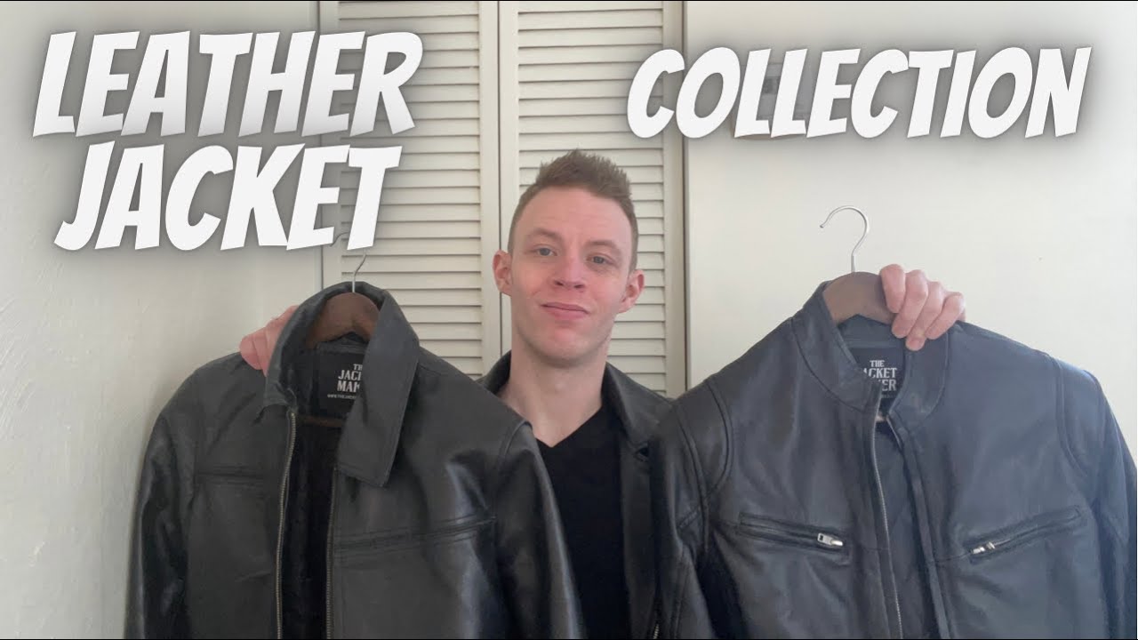 My Leather Jacket Collection From The Jacket Maker ! - YouTube