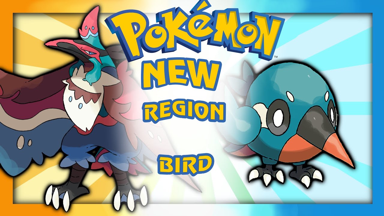 Creating NEW Pokémon "Regional Bird"! Chōwkka Region - YouTube