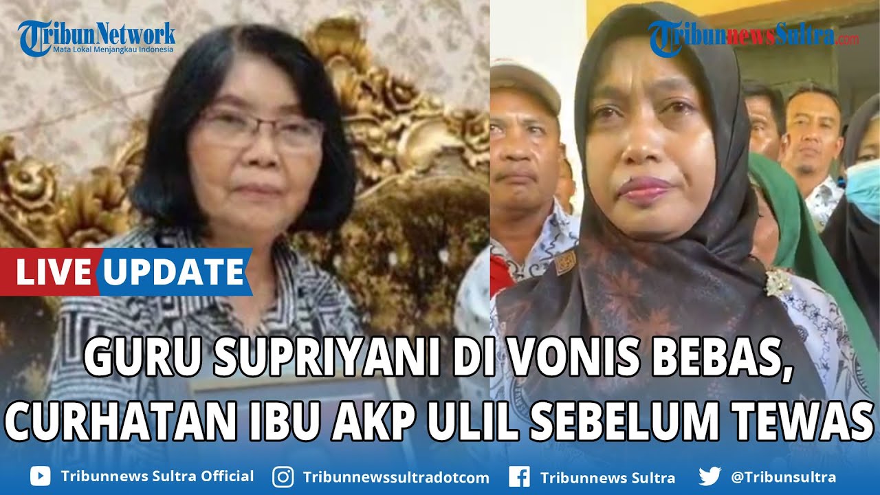 🔴LIVE UPDATE Guru Supriyani Divonis Bebas hingga Curhatan AKP Ryanto ...