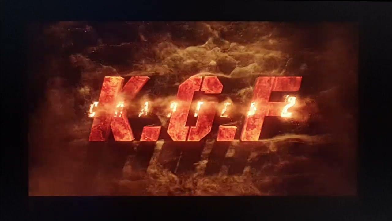 KGF 2 title early concept v2 - YouTube