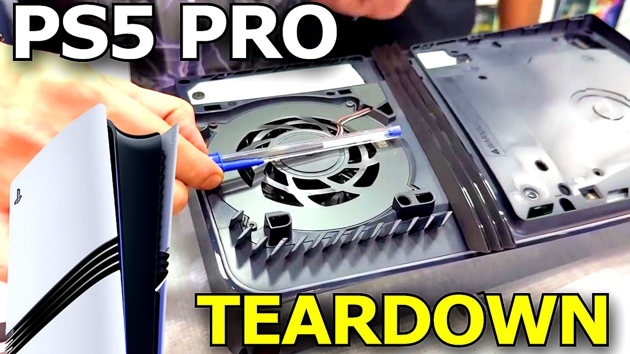 🔥PS5 PRO (TEARDOWN) 1ST PS5 PRO TEARDOWN Reveals IMPRESSIVE Efficiency ...