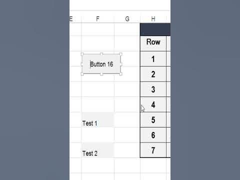 Insert a Button & Link a Macro #link macro with button - YouTube