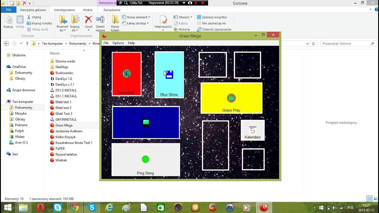 Moje aplikacje w mmf2,tgf2 - YouTube