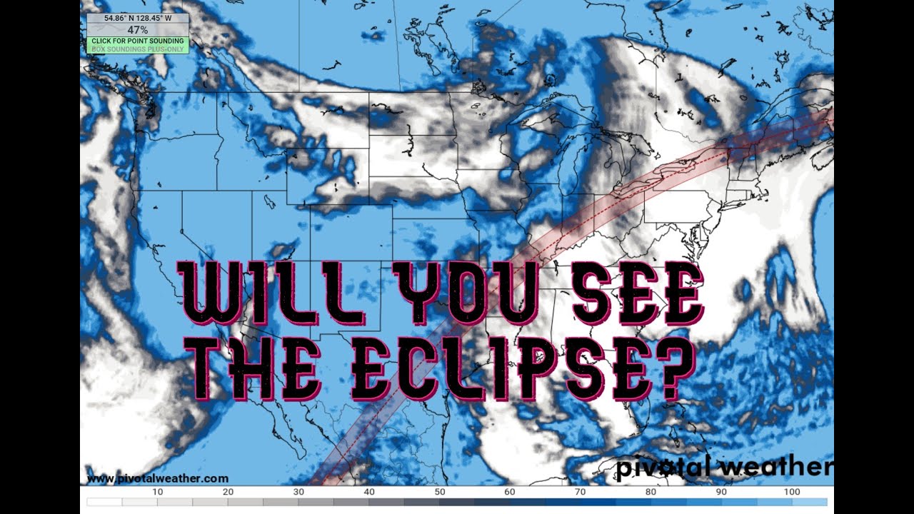Will Clouds block the Great American Eclipse? Saturday night Earthquake ...