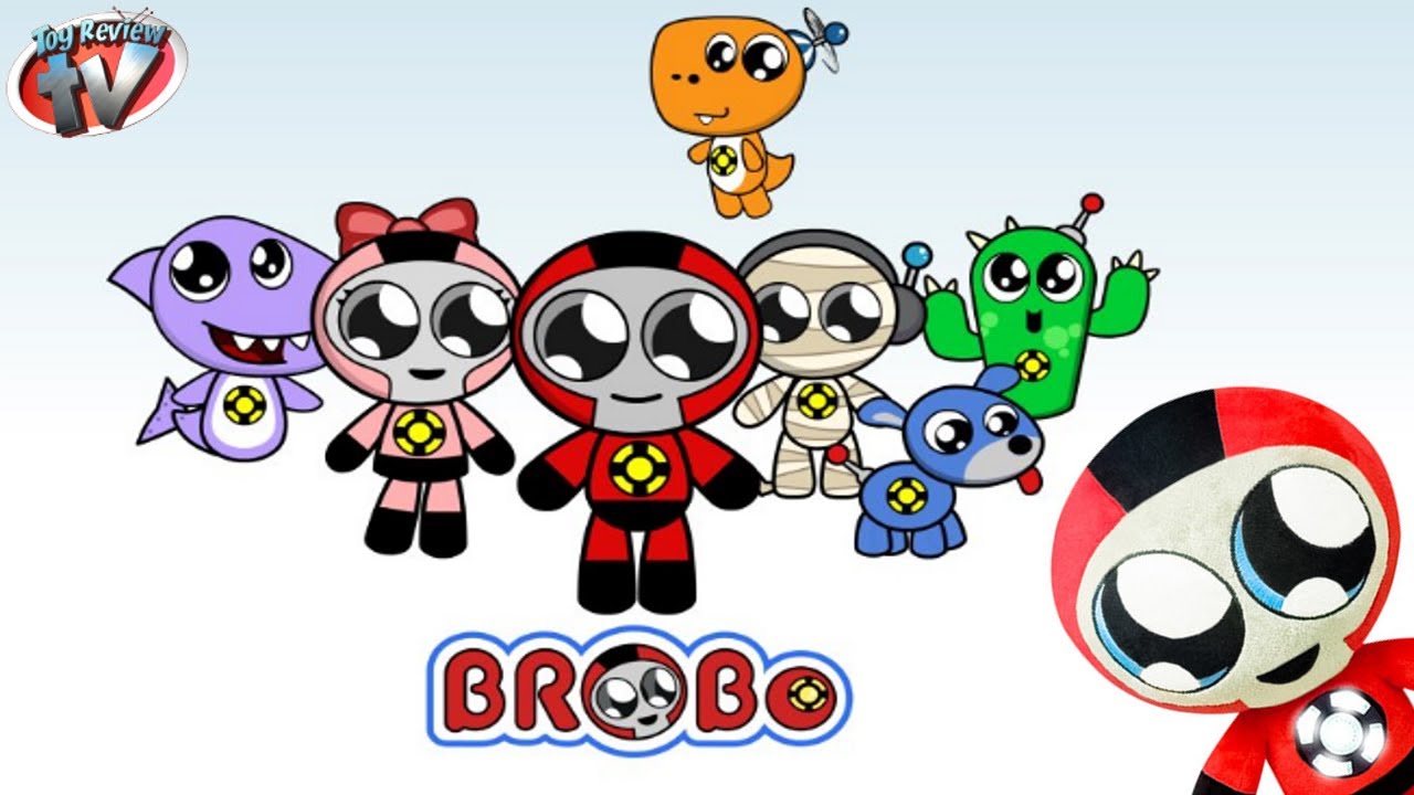 Brobo The Huggable Night-Light Robot Toy Review - YouTube