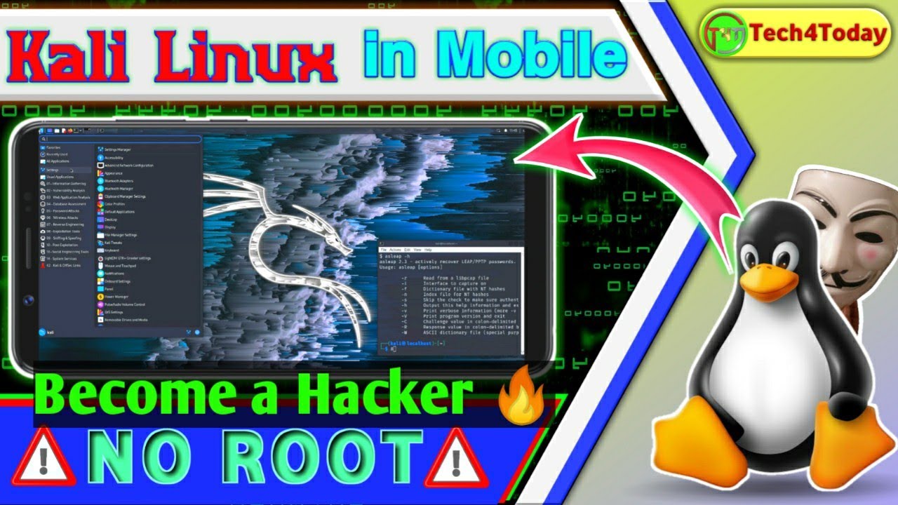 How to install kali linux on android 2022 || Kali Linux install 2022.4. ...