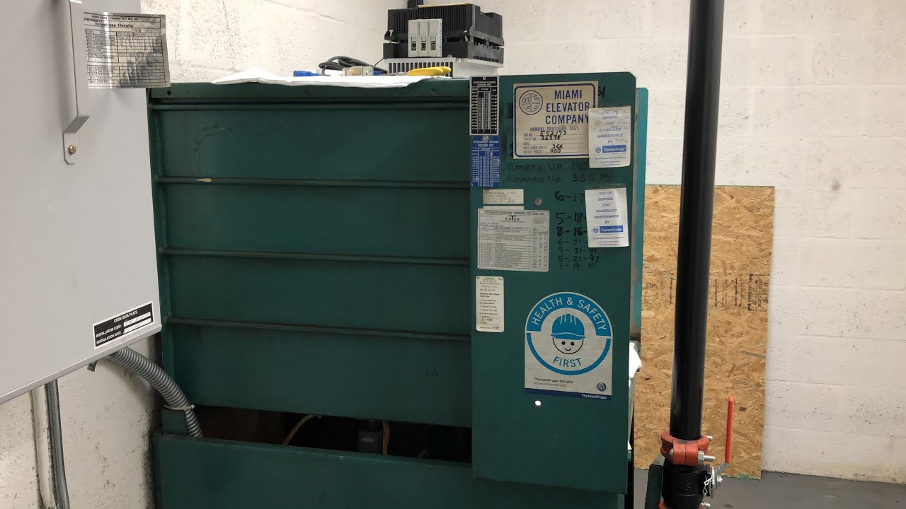 Machine Room Tour! Dover/Miami Elevator at Beach Villas (2600s) South ...