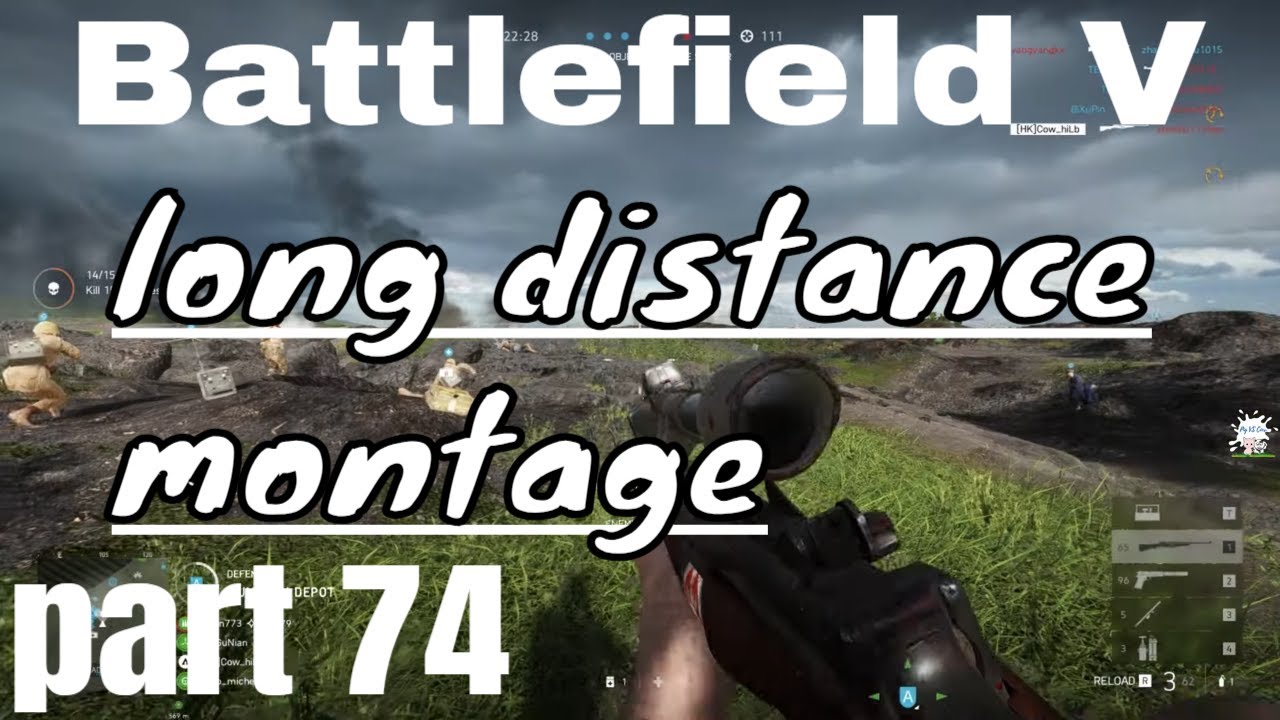 Battlefield V - 4K long distance montages in 2024, part 74 | pigVScow ...