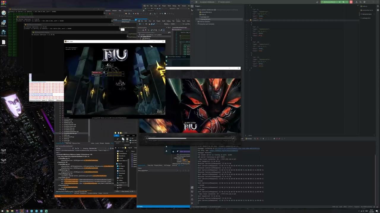 Muonline Clientserver On Nodejs Youtube