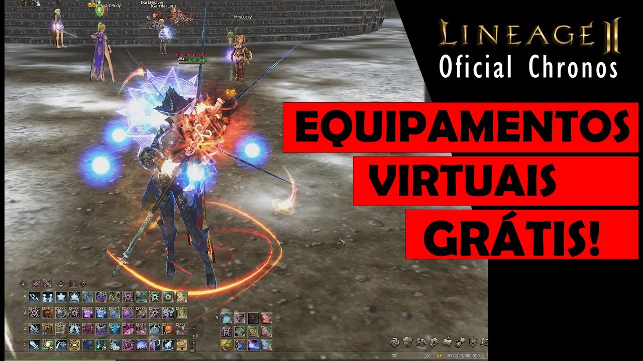 Lineage II | Equipamentos Virtuais - Atualização 5/12/23 | Oficial Live ...