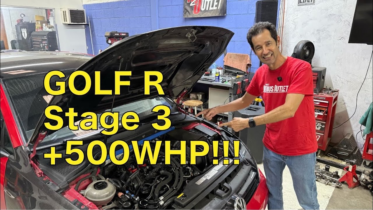 Golf R Stage 3 Reprogramación Custom E85 - YouTube