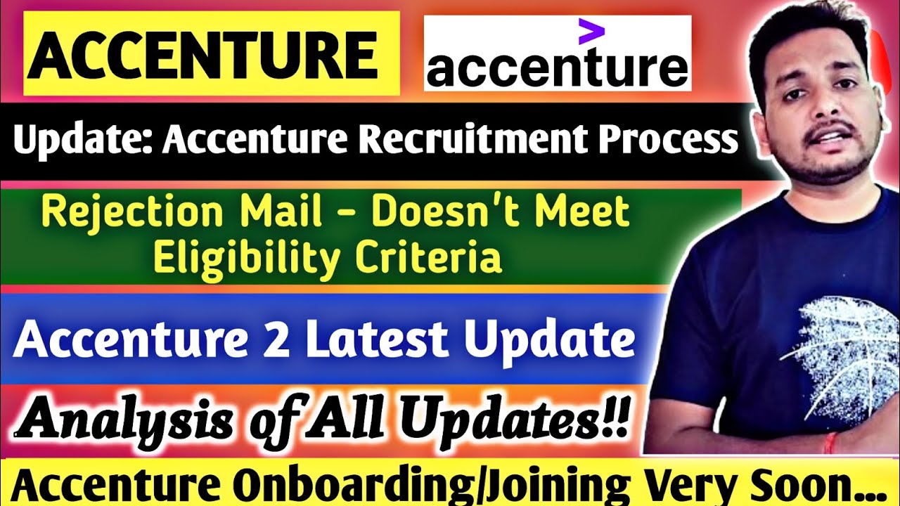 Accenture Rejection Mail Imp Update | Eligibility Criteria Not Meet ...