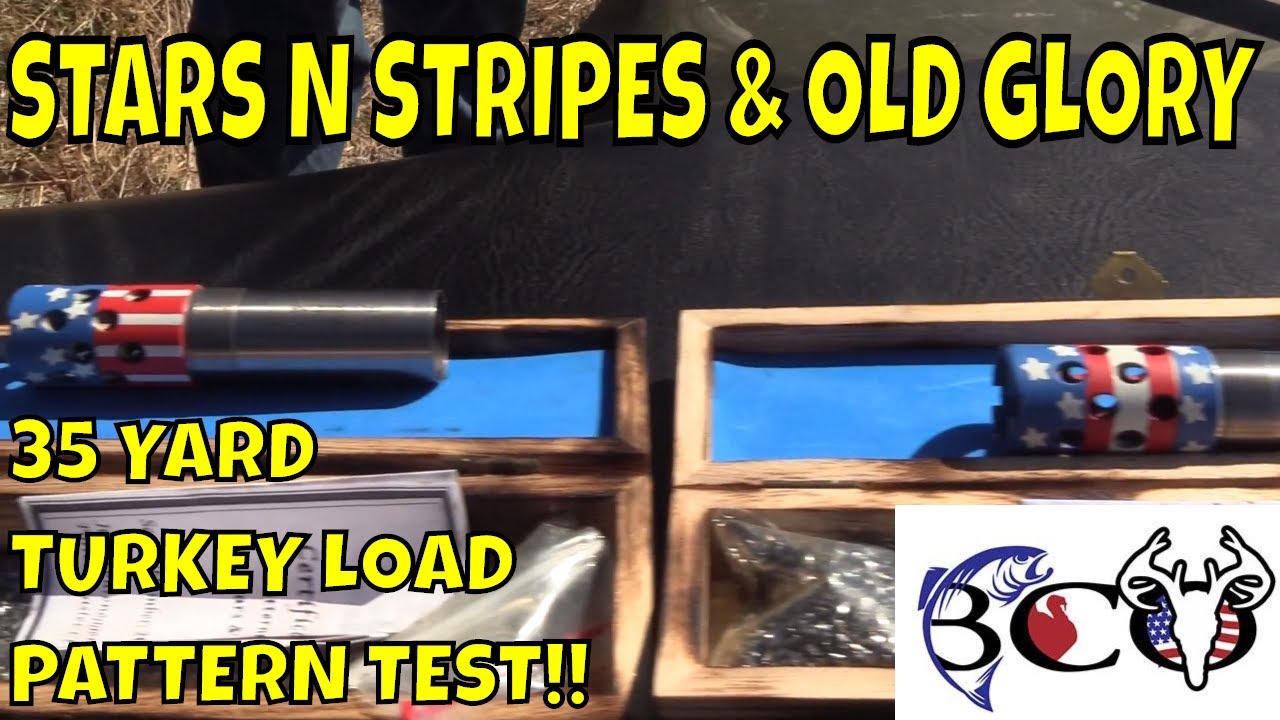 Patterning the patternmaster old glory choke with turkey loads | bco review | - YouTube