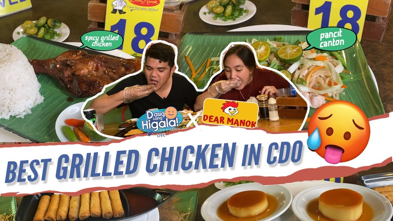 BEST "GRILLED CHICKEN" IN CDO | DEAR MANOK - YouTube