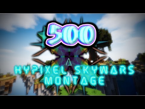 "500" - Musical Blood Kill Effect Montage | Hypixel SkyWars [Minecraft] - YouTube