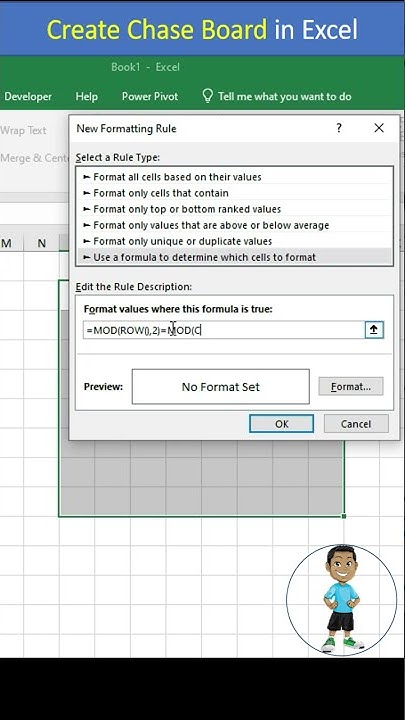 Create Chess Board in Excel #excel #exceltips #exceltutorial #msexcel #microsoftexcel #developer ...