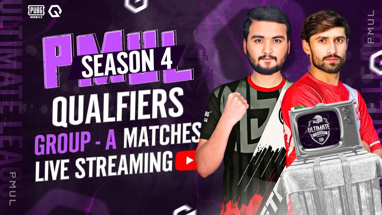 PMUL Season 04 - Qualifiers Round - Group A Matches | UG Esports - YouTube