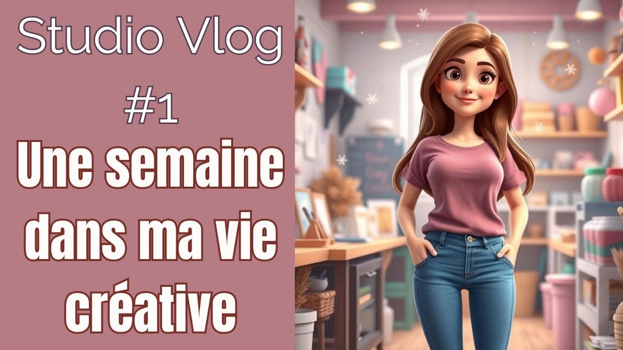 Studio Vlog #1 - une semaine avec moi - YouTube