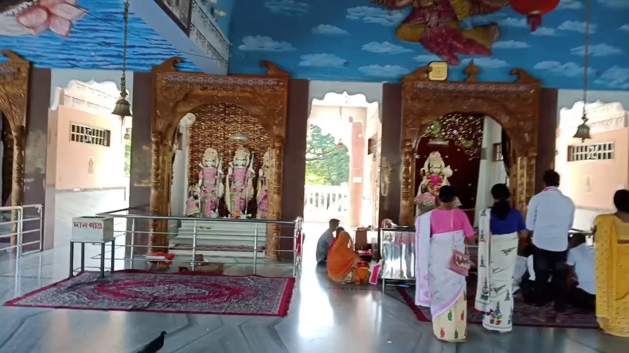 Assam beautiful hanuman mandir - YouTube