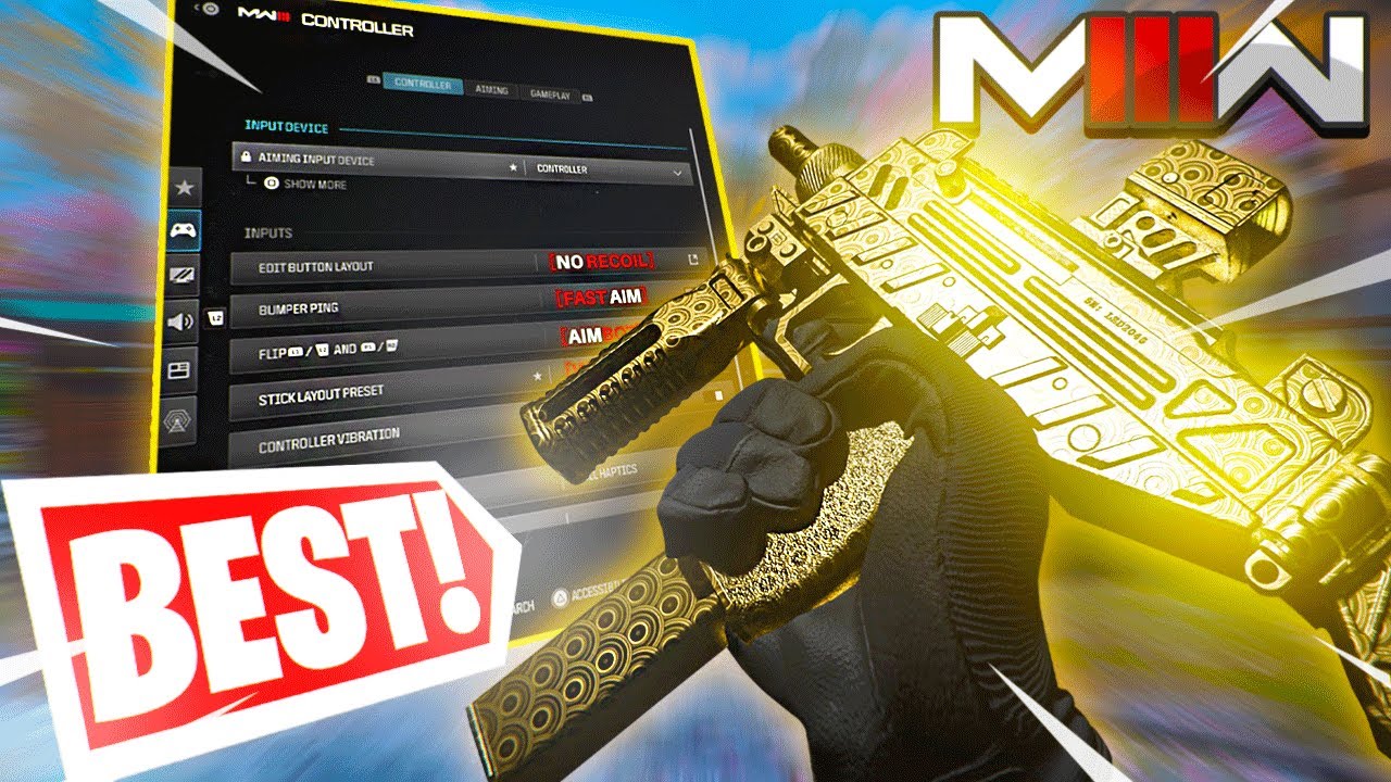 *NEW* MW3 SETTINGS MAKE ALL PLAYERS OVERPOWERED! (Modern Warfare 3 Best ...