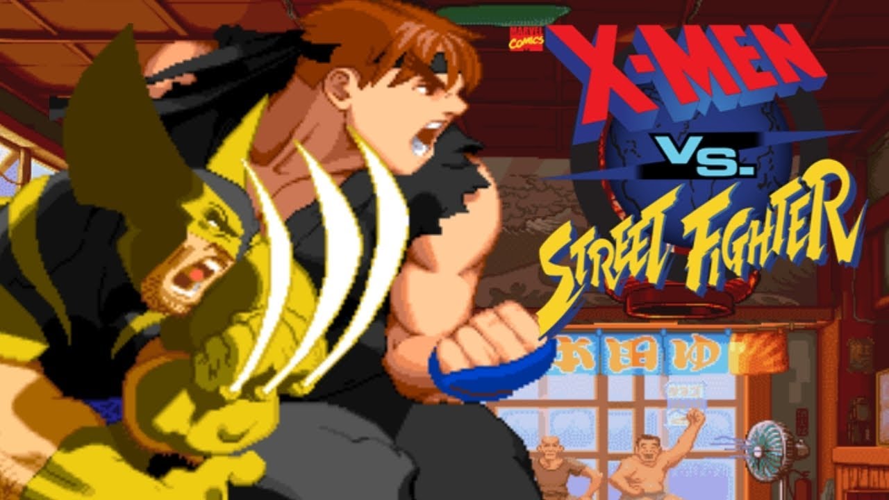 X-Men Vs Street Fighter - Ryu & Wolverine - YouTube