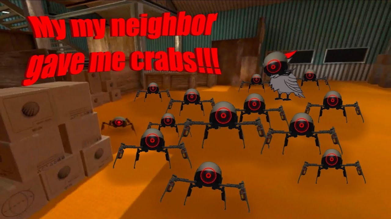 My neighbor gave me Crabs! - YouTube