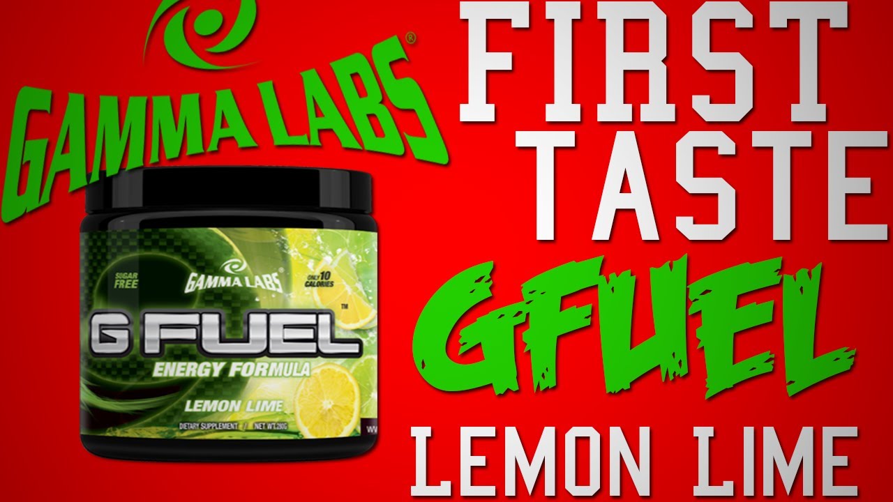 "First Taste" G-Fuel: Lemon Lime - YouTube