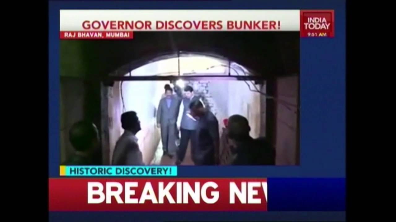 Maharashtra Governor Discovers British Era Bunker Inside Raj Bhavan ...
