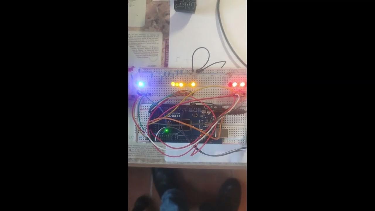 Horloge Binaire Arduino Mega - YouTube