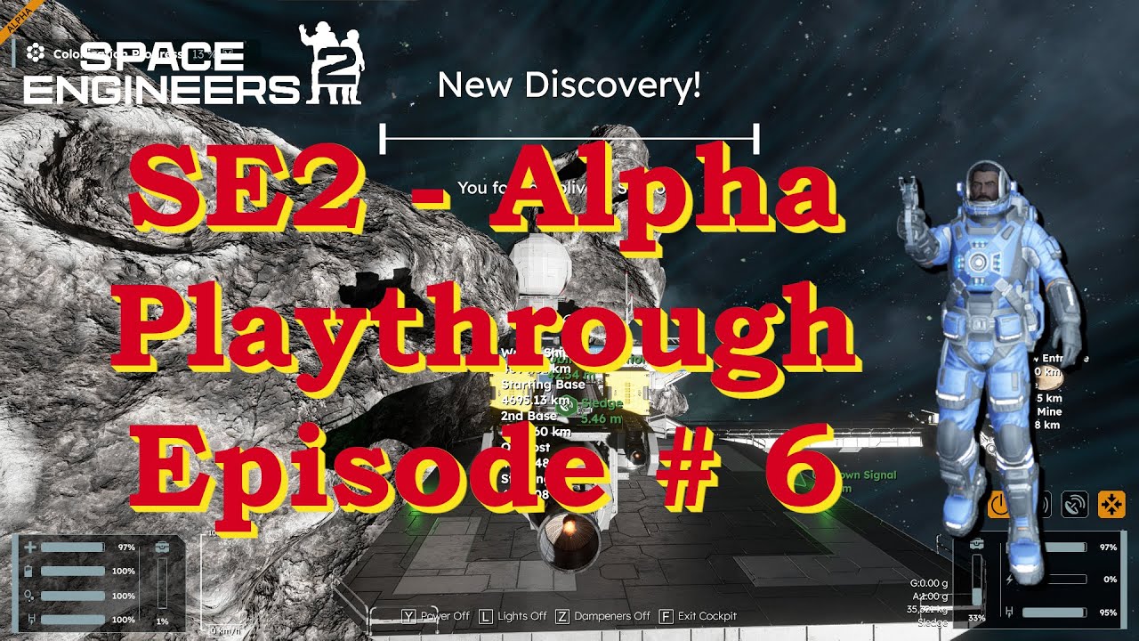 Space Engineers 2 – Alpha Playthrough – Episode #6 – Kemik Finished ...