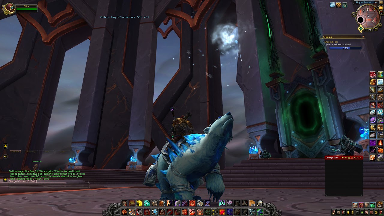 World of Warcraft Snowstorm Mount 4k 30th Anniversary Celebration Epic ...