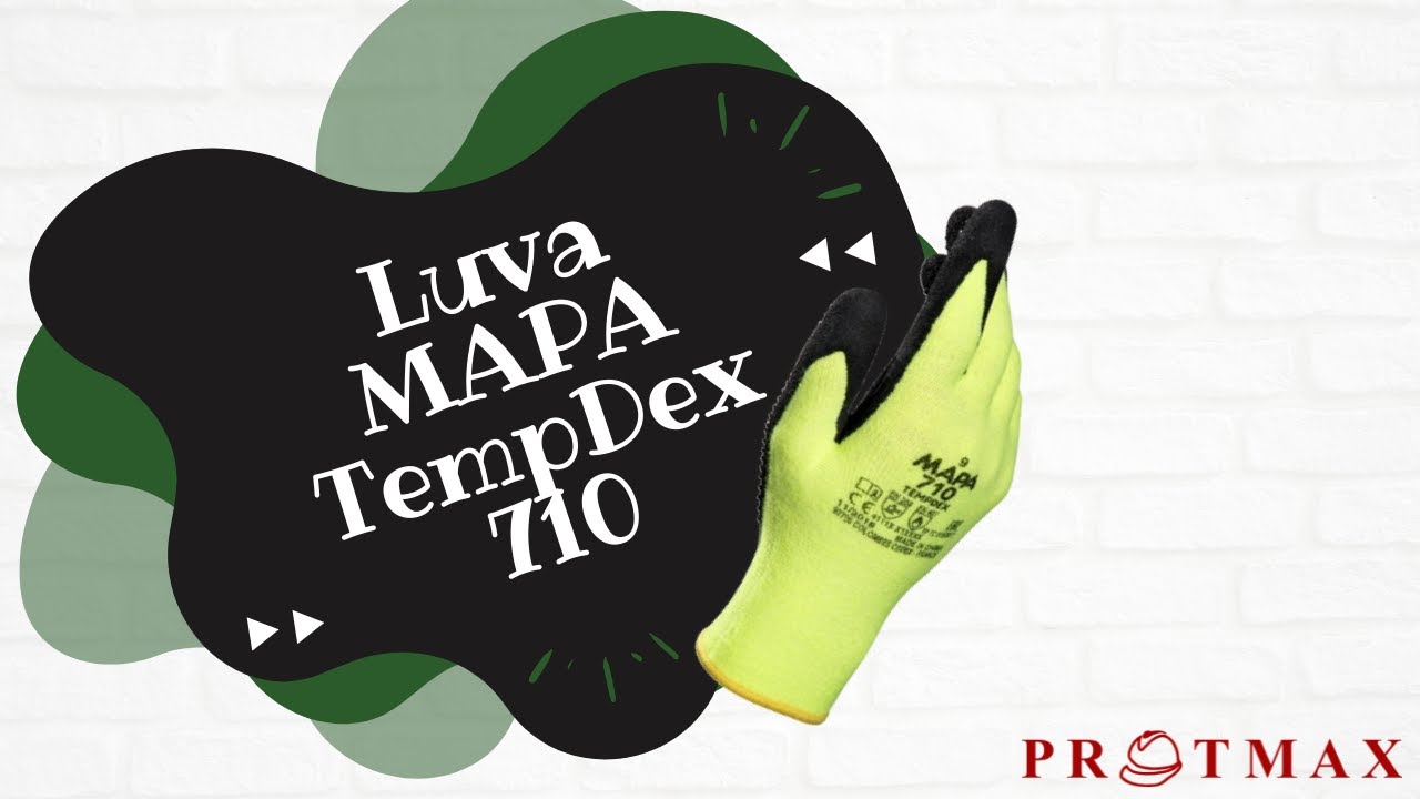 Luva MAPA - Tempdex 710 - YouTube