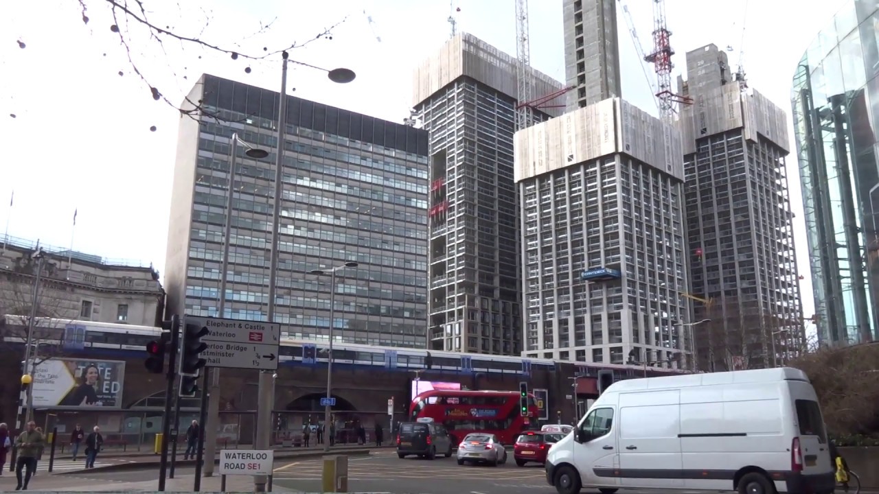 Shell Centre Redevelopment Southbank Place Waterloo London March 16 ...