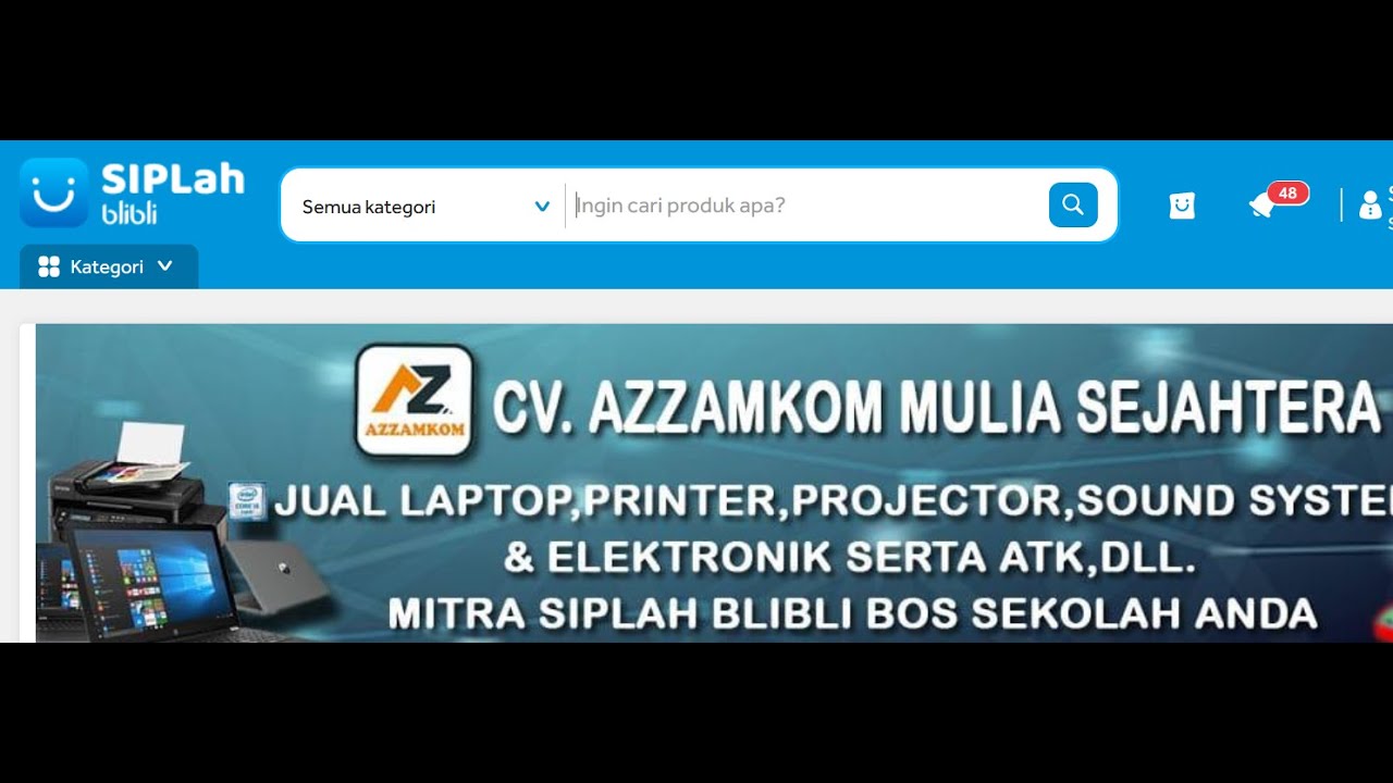 CARA MENDAFTAR AKUN SIPLAH BLIBLI.COM - YouTube