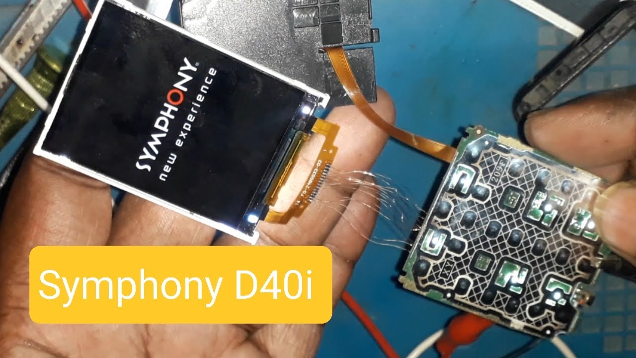 চমৎকার একটি কাজ যা দেখলে আপনার উপকারে হবে #Symphony D40i Lcd convert ...