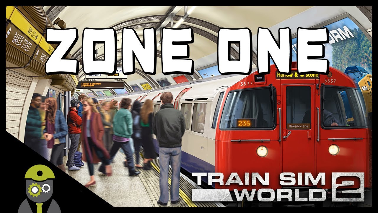 Train Sim World 2 - London Underground Bakerloo Line - Zone One - YouTube