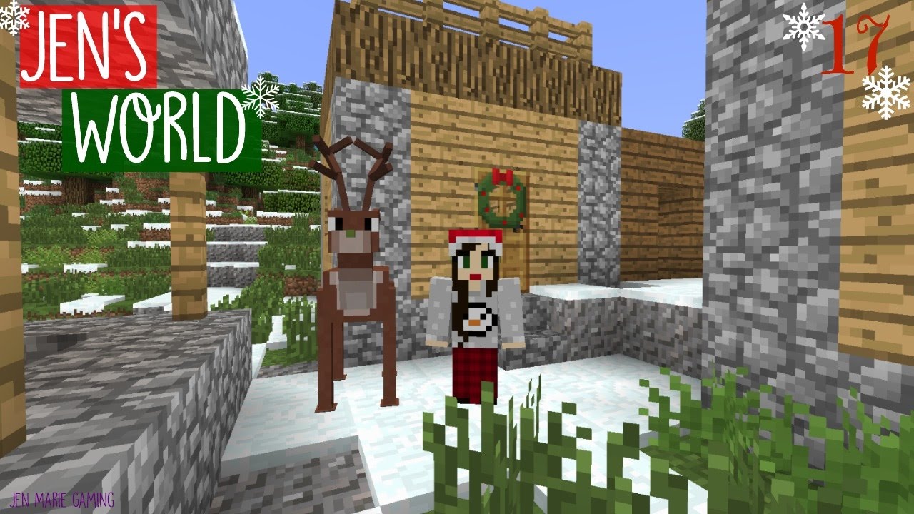 Minecraft| Jen's World| IT'S BEGINNING TO LOOK A LOT LIKE CHRISTMAS ...