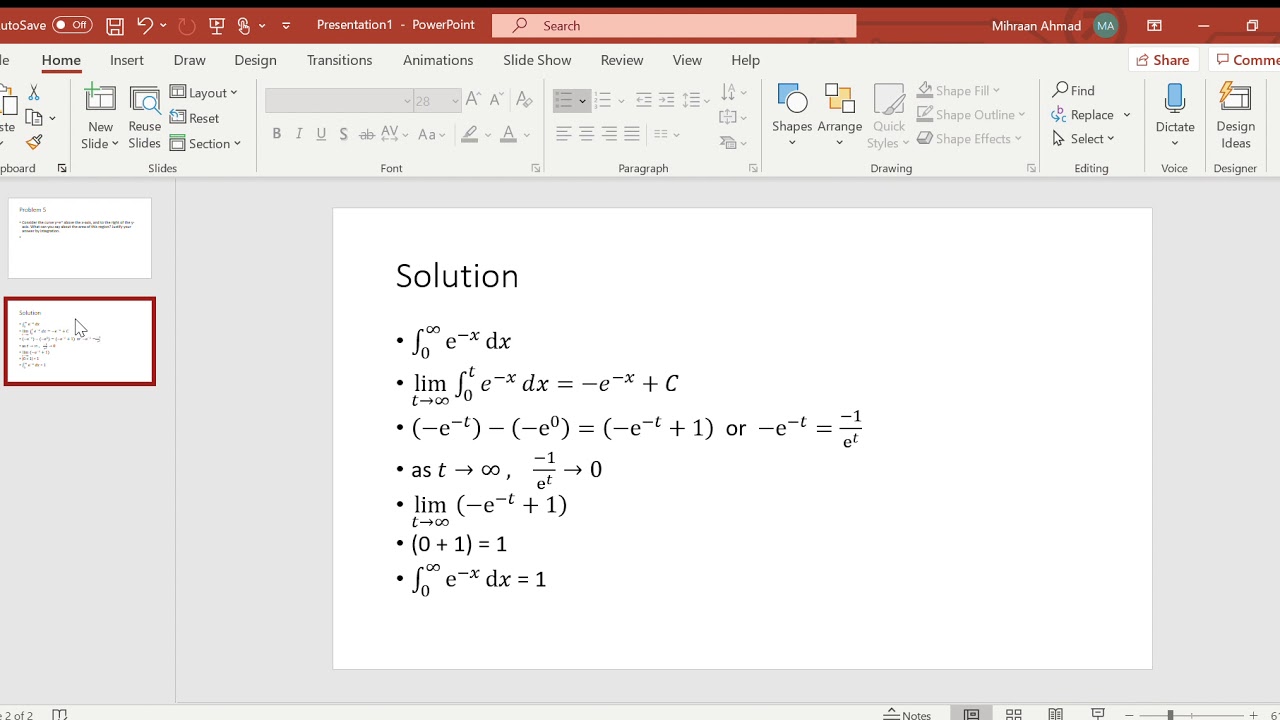 Math 182 Group 1 Problem 5 - YouTube