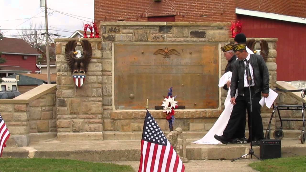 Bobtown, PA, Honor Roll Rededication - YouTube