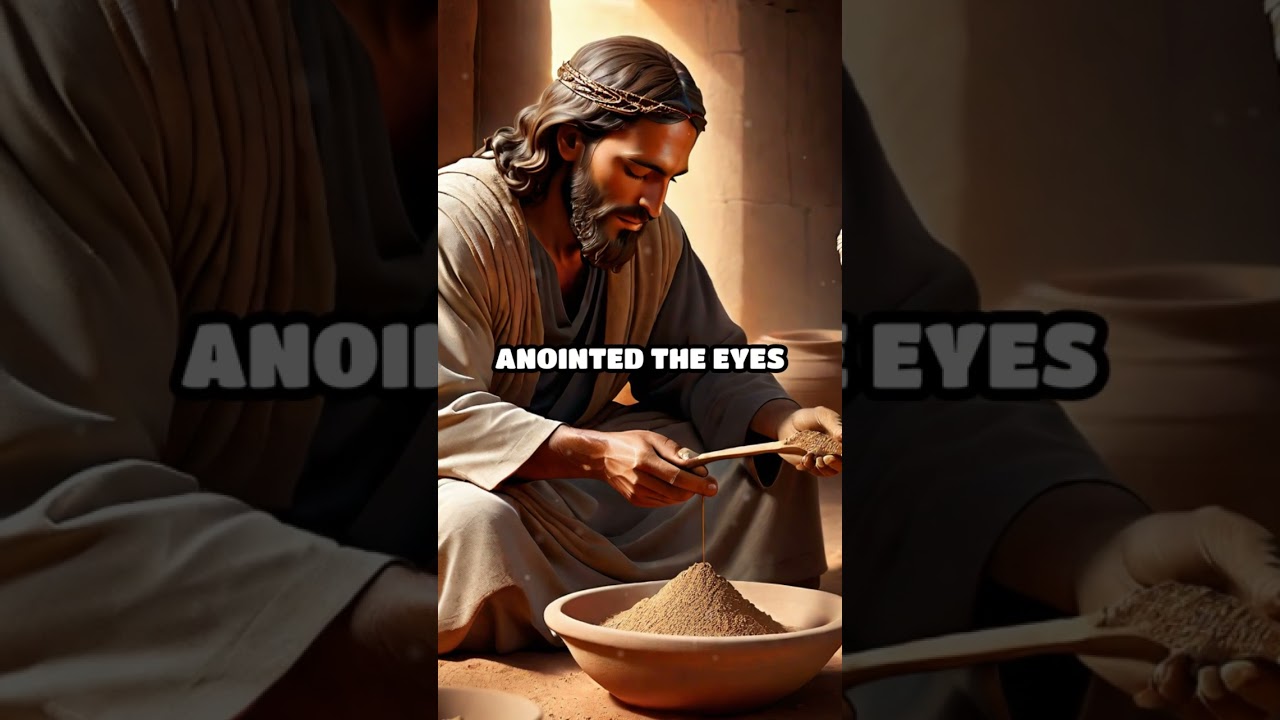 Jesus Heals a Man Born Blind The Miracle of Sight | New Prophets Gods ...